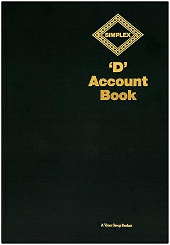 Simplex 'D' Account Book : Amazon.co.uk: Stationery & Office Supplies