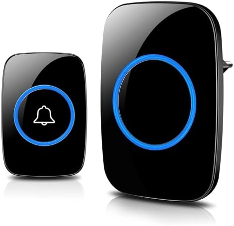 Stavae Wireless Door Bell for Home, Wireless Calling Bell for Home ...