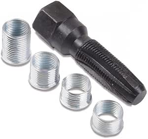 Amazon.com: 14mm Spark Plug Cylinder Head Rethread Kit. Tap Reamer ...