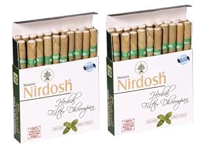Buy Livebasil Nirdosh - Nicotine & Tobacco Free Herbal Cigarettes ...