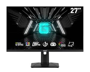 MSI 27” FHD (1920 x 1080) Non-Glare with Super Narrow Bezel 180Hz 1ms ...