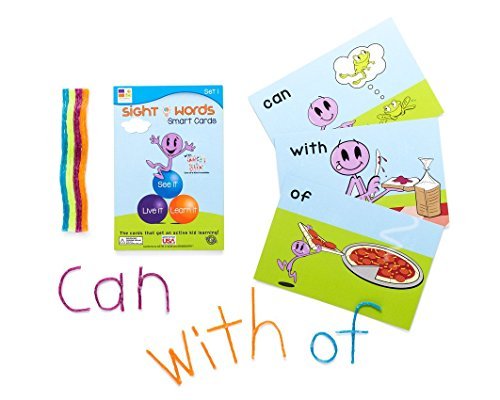 Sight Words Smart Cards with Wikki Stix - Set 1 by Melanie West and ...