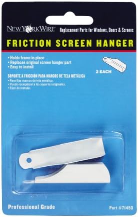 2-pack White Aluminum Frame Screen Hangers for Windows - Amazon.com