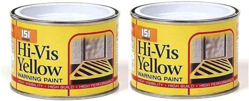 Hi-Vis Yellow Warning Paint - 180ml : Amazon.co.uk: DIY & Tools
