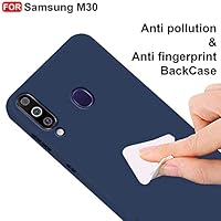 CEDO Samsung M30 Back Cover | Matte Soft Silicon Flexible | Camera Bump ...