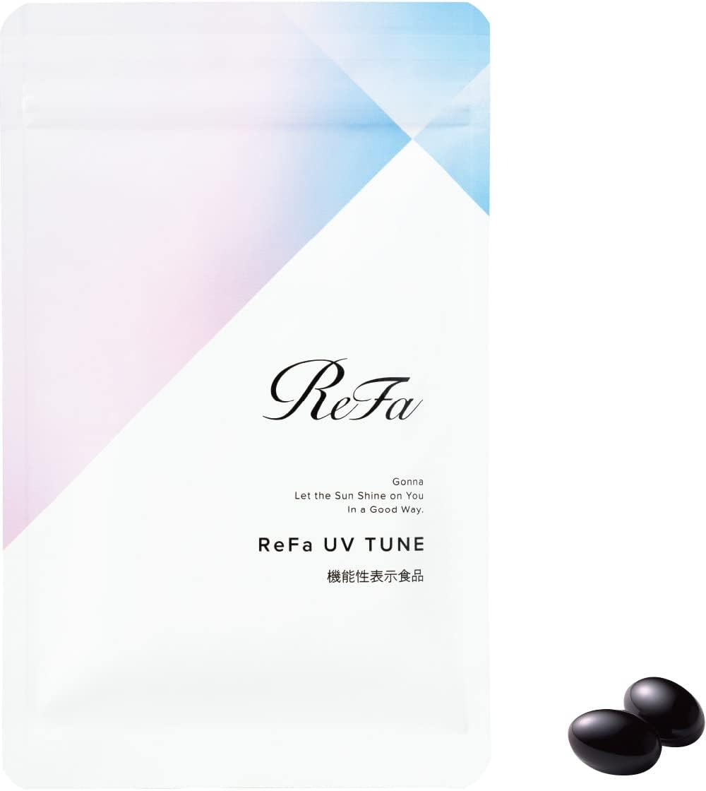 Amazon | ReFa UV TUNE リファ UVチューン UVサプリ 日焼け止め 日焼け止めサプリ 60粒入 1日2粒目安 ...