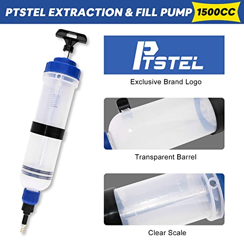 Snapklik.com : PTSTEL 1500ML/158Qt/51OZ Manual Fluid Extractor Pump ...