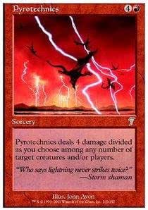 Amazon.com: Magic: the Gathering - Pyrotechnics - Seventh Edition ...