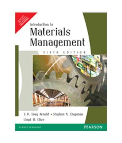 Introduction to Materials Management by Tony J.R.; Chapman, Stephen N ...