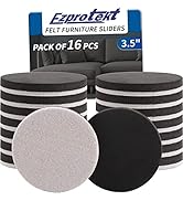 Ezprotekt Furniture Sliders for Carpet Sliders 1-1/8 Inch for Moving ...
