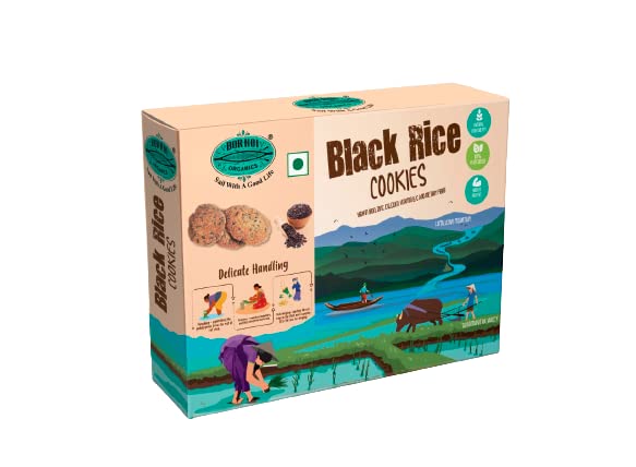 BOR-NOI Black Rice Cookies : Amazon.in: Grocery & Gourmet Foods