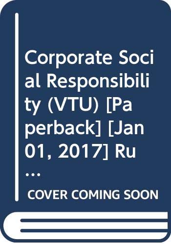 Corporate Social Responsibility (Vtu) : Amazon.in: Books