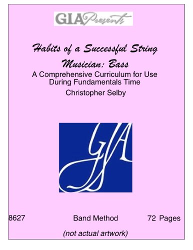 Amazon.com: G-8627 - Habits of a Successful String Musician - Bass ...