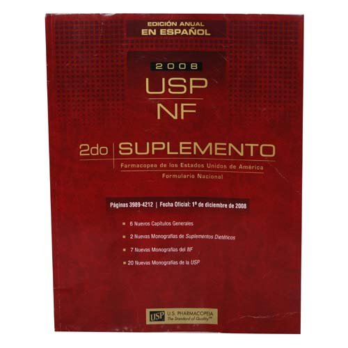 2008 USP NF 2do Suplemento (Edicion Anual En Espanol): USP: Amazon.com ...
