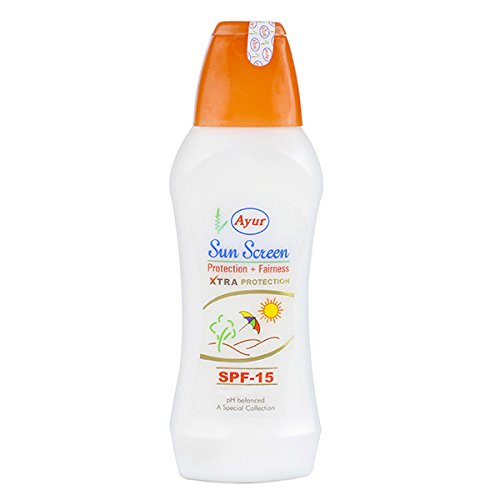 Ayur Sunscreen Lotion SPF 15 100ml Pack of 2 : Amazon.in: Beauty
