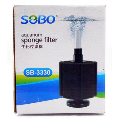 Innovatives SOBO SB-3330 Aquarium Round Sponge Filter with Sobo Sb-108 ...