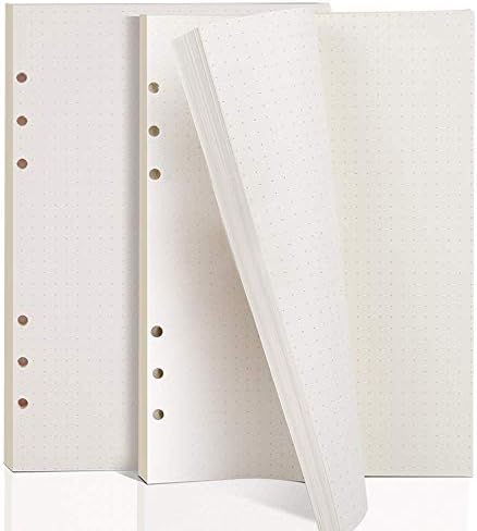 Amazon.com : A5 Planner Inserts,Spiral Notebook Refill,6 Ring Binder ...