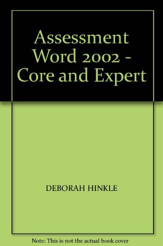 Assessment Word 2002 - Core and Expert: DEBORAH HINKLE: 9780078279843 ...