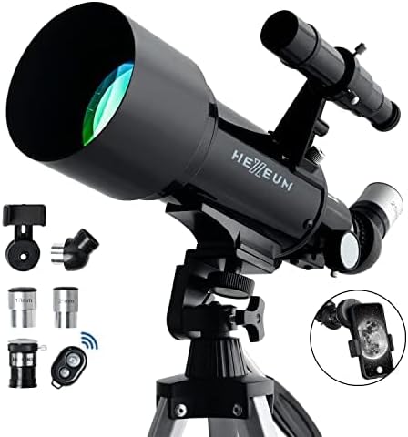 Amazon.com : HEXEUM Telescope for Kids & Adults - 70mm Aperture 500mm ...