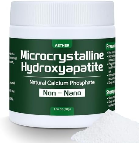 Amazon.com: Microcrystalline Hydroxyapatite Powder, Pure MCHA Calcium ...