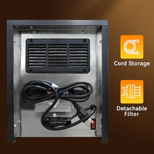 Shinic Infrared Heaters, Energy Efficient Space Heater with Remote ...