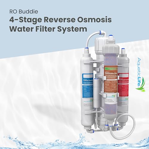 Aquatic Life RO Buddie 4-Stage Reverse Osmosis Deionization Water ...