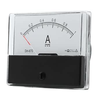 DH670 Current Ammeter Analog 1A 2A 3A 5A 10A 20A 50A 150A DC Ampere ...