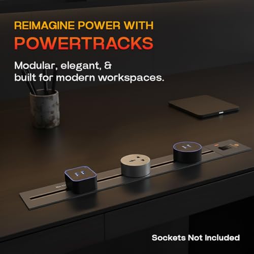 Adjustable Plug-in Power Track | Electrical Movable Sliding Socket ...