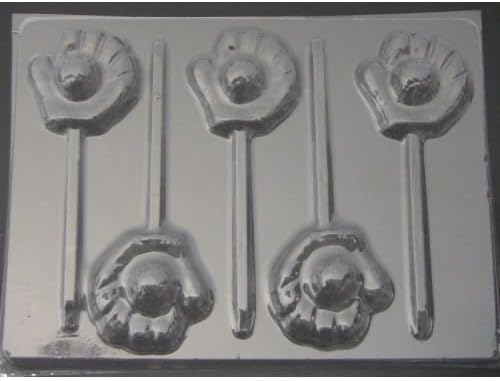 Amazon.com: Baseball Mitt Glove with Baseball Sports Chocolate Candy ...