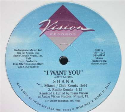 Shana - I Want You [Vinyl] - Amazon.com Music