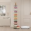 Amazon.com: Suchtale Spine Bookshelf, Vertical Spine Book Tower, 11 ...
