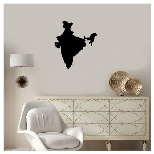 Kayra Decor India Map Stencil for Wall Painting, Art and Craft - Size ...