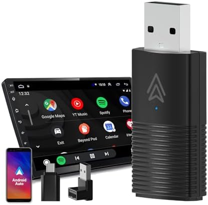 Amazon.com: STUNLUX Carplay & Android Auto Wireless Adapter - 2in1 Car ...