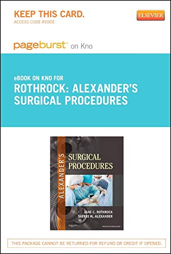 Alexander's Surgical Procedures - Elsevier eBook on Intel Education ...