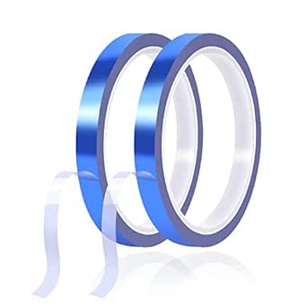Amazon.com: HTVRONT Heat Resistant Tape - 10mm X 33m Blue Heat Transfer ...
