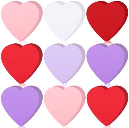 Amazon.com: Kisston 360 Heart Cutouts Paper 3.9 Inch Valentine Cut Outs ...