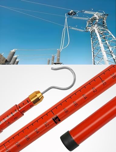 Amazon.com: Telescopic Measuring Ruler 39.4ft, Heavy-Duty Phenolic ...