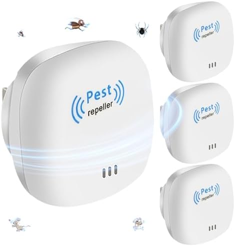 Ultrasonic Pest Repeller, Mouse Repellent Plug In Indoor for Pest ...