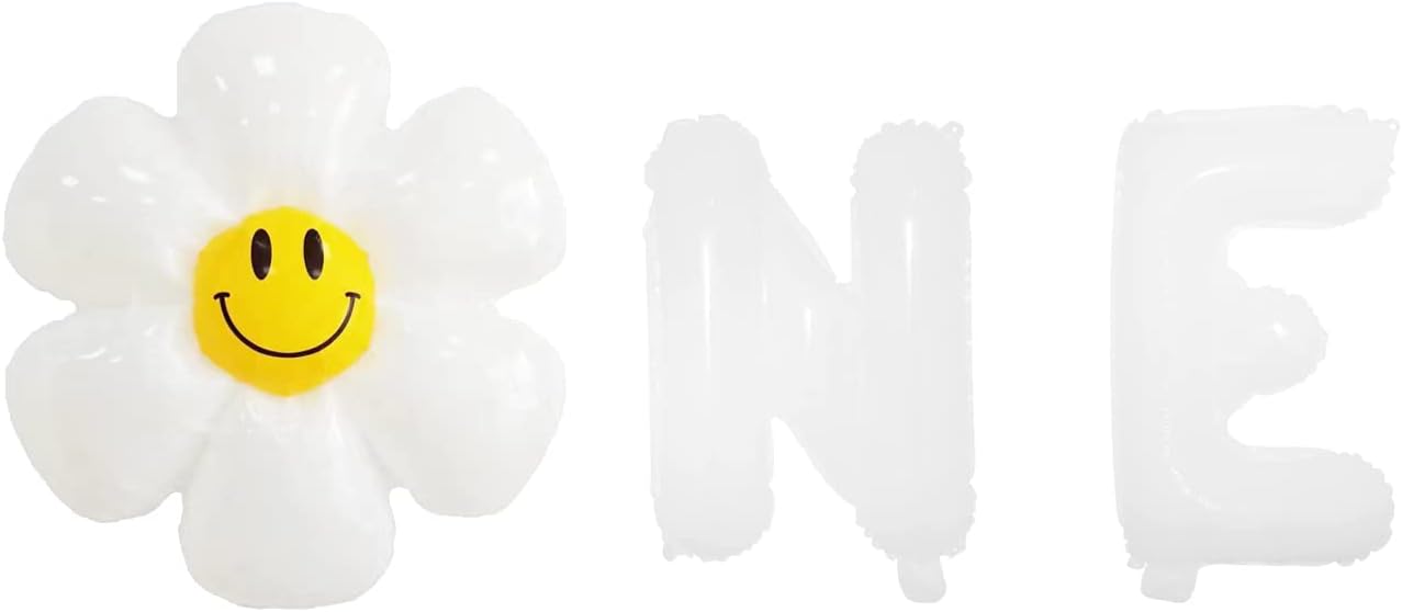 Amazon.com: Daisy One Mylar Balloon One Groovy Balloons Daisy One ...