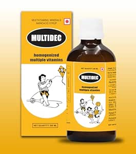 MULTIDEC SYRUP WITH MULTIVITAMINS, MULTIMINERALS AND AMINO ACID - 200ML ...