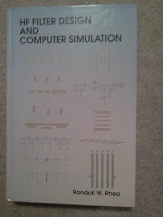 Hf Filter Design and Computer Simulation: Rhea, Randall W.: 9780070520554: Amazon.com: Books