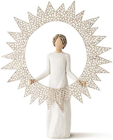 Amazon.com: Willow Tree Starlight Tree Topper, Radiating Warmth, Light ...