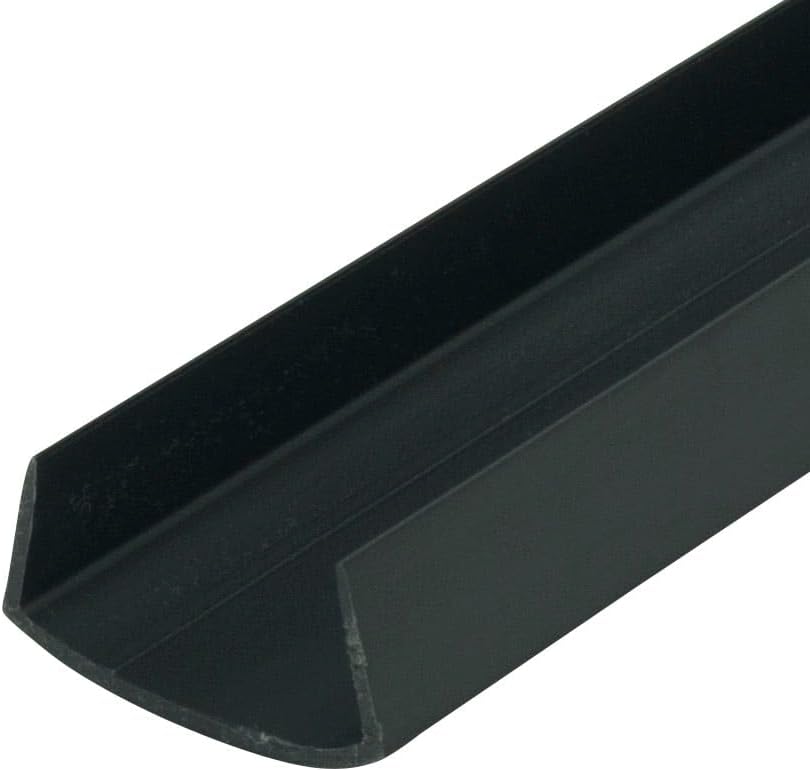 Amazon.com: Outwater Plastics Black 1" Styrene Plastic U-Channel/C ...