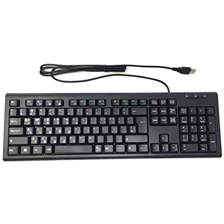 Amazon.com: Mini Wired Keyboard(Korean-English) Ultra Thin and Light ...