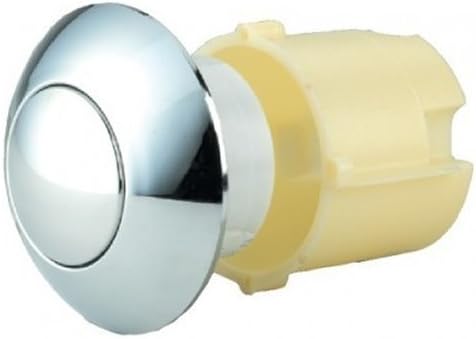 Thomas Dudley Pushflo Dome Single Flush 91mm Chrome Toilet Push Button ...