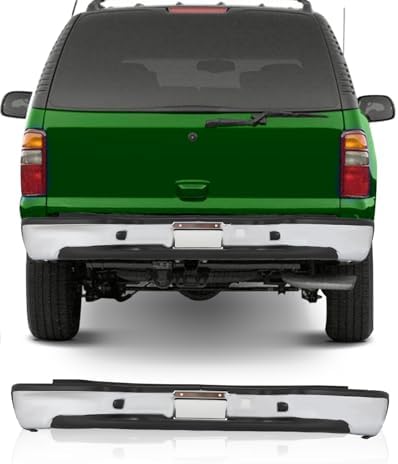 Amazon.com: SCITOO Steel Chrome Rear Step Bumper Assembly fit for 2000 ...