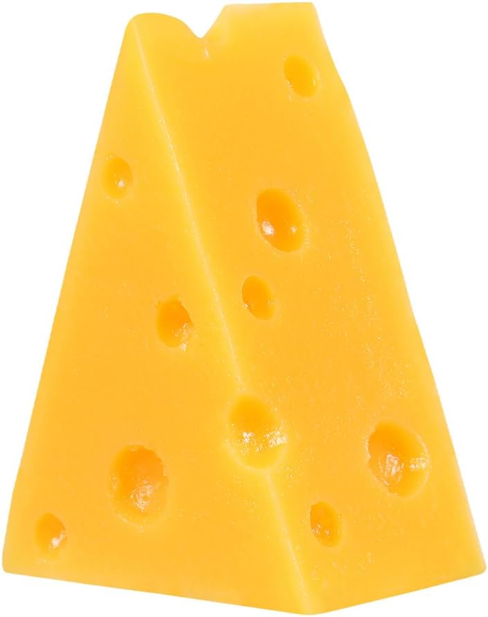 Amazon.com: TOYANDONA Artificial Cheese Realistic Triangle Cheese Fake ...