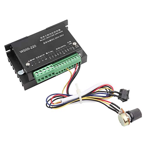 Yosoo BLDC Motor Driver Controller, DC 48V 500W CNC Brushless Spindle ...