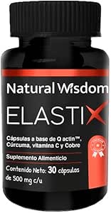 NW Elastix 30 Capsulas Q-actin Vitamina C y Cúrcuma Articulaciones Apoyo al Rendimiento ...