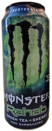 Amazon.com : 16 Pack - Monster Rehab - Green Tea + Energy - 15.5oz ...